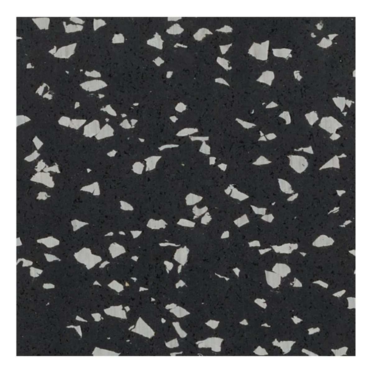 Gummigulv Everroll classic 8 mm sort / grå